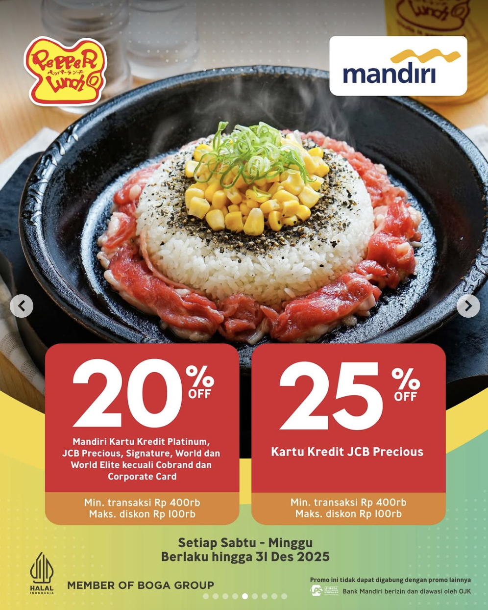 10 Promo Pepper Lunch Desember 2025: Perut Puas, Dompet Aman