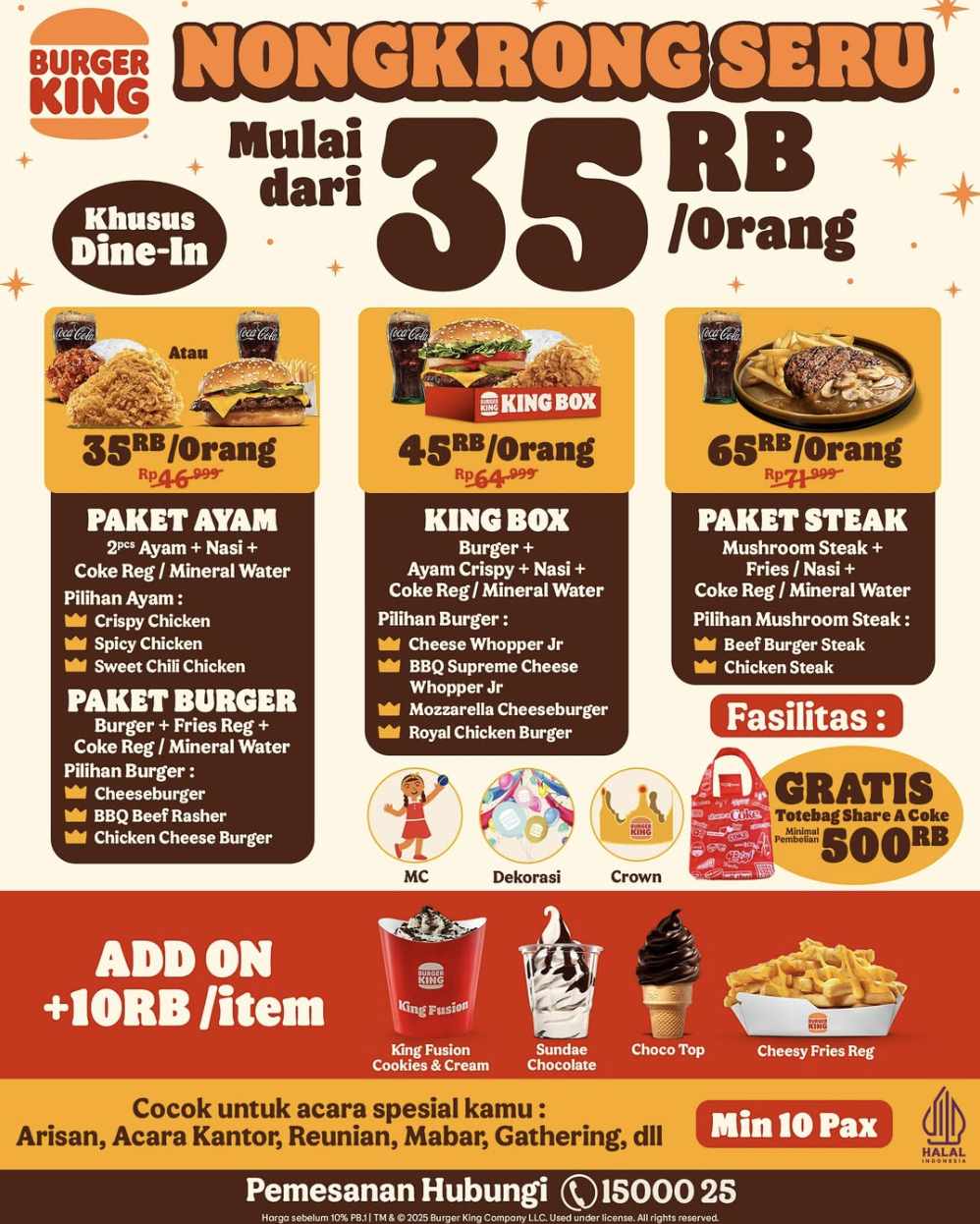 25+ Promo Burger King Desember 2025, Diskon Gede! - Tuwaga