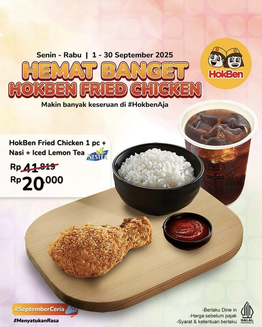 17 Promo HokBen September 2025, Cashback & Diskon Besar! - Tuwaga