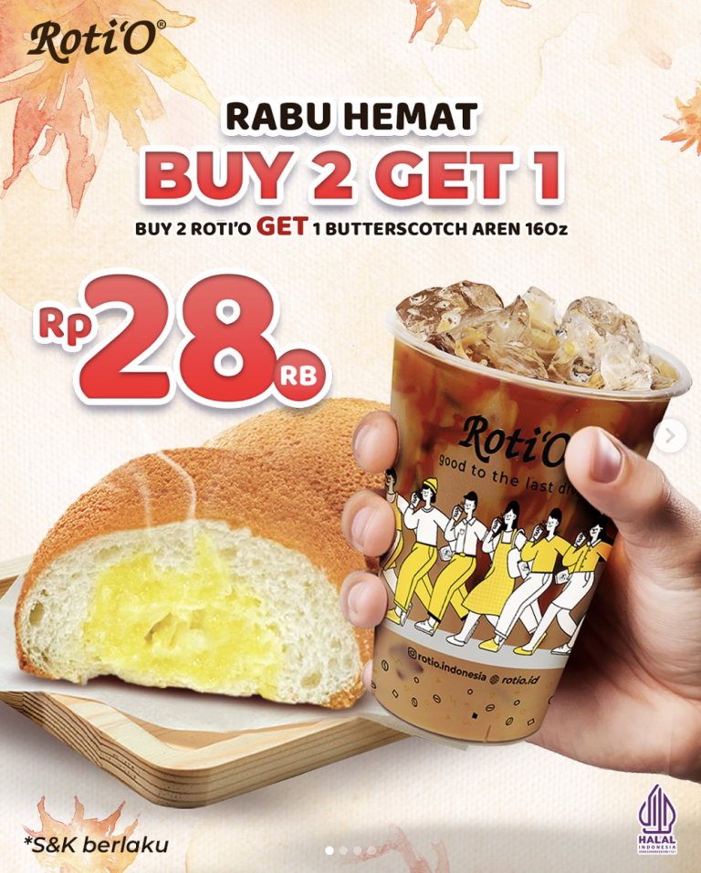 5 Promo Roti’O Oktober 2025: Ada Cashback Hingga 50%!
