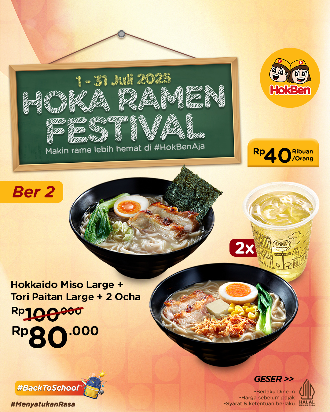 9 Promo HokBen Juli 2025, Cashback & Diskon Besar! - Tuwaga
