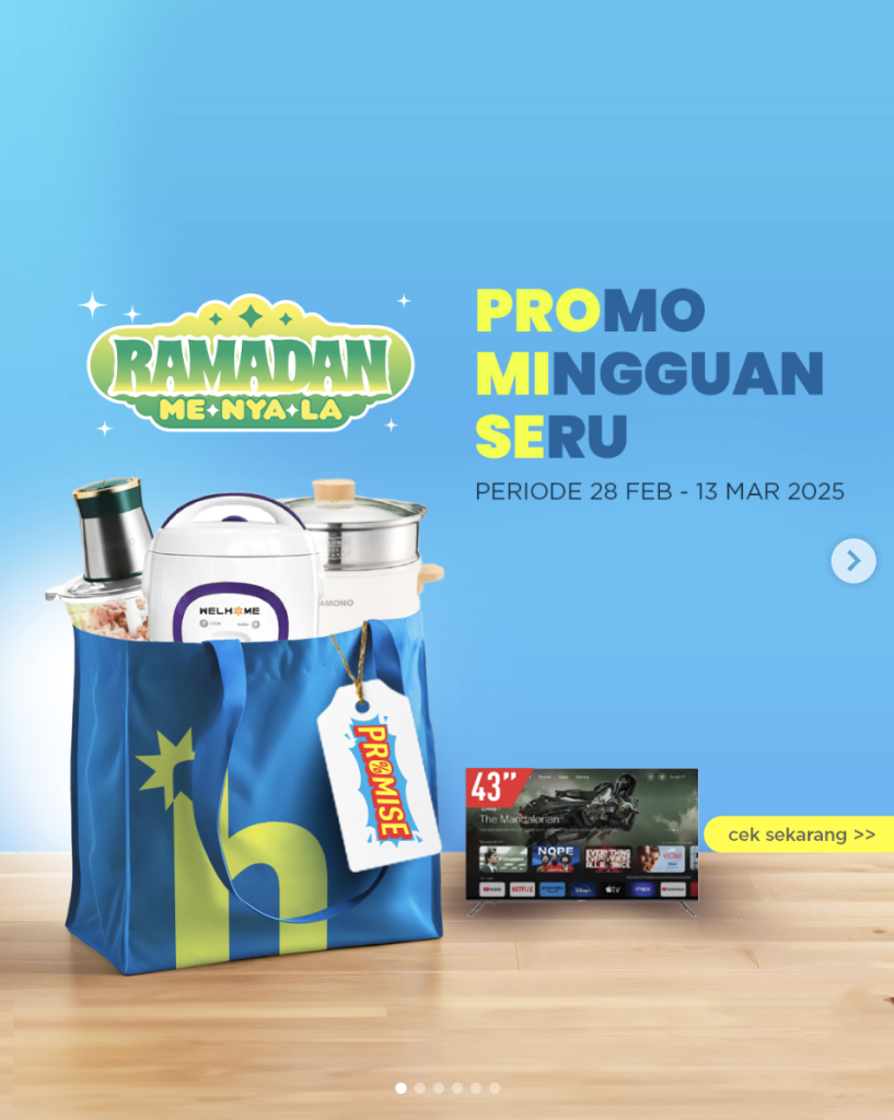 8 Promo Weekend Maret 2025, Belanja Hemat Sebelum Habis! - Tuwaga