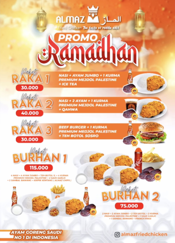 5 Fakta Ayam Almaz Fried Chicken yang Lagi Viral dan Promonya!