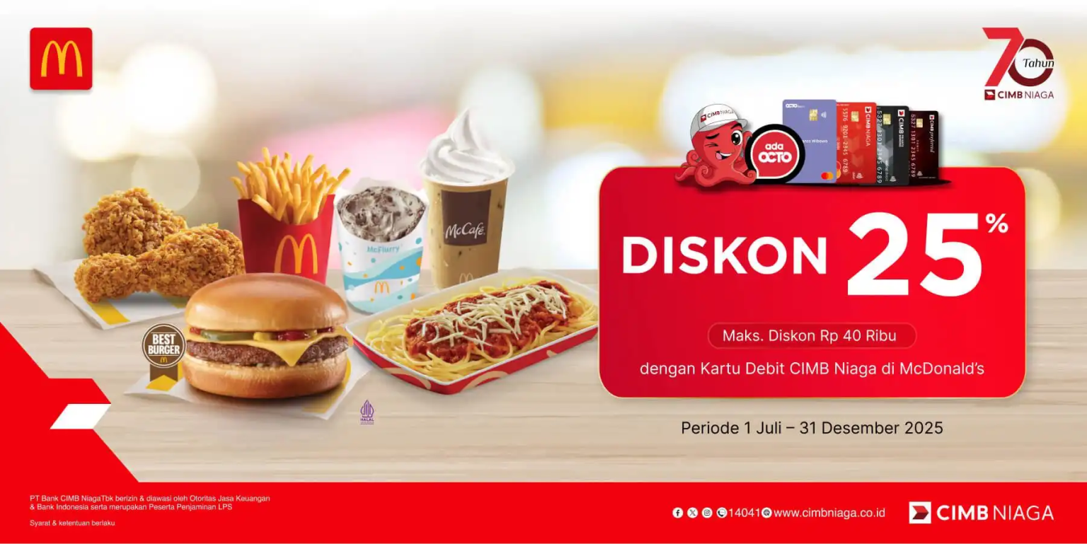 14 Promo McD Desember 2025: Makan Jadi Lebih Hemat & Nikmat