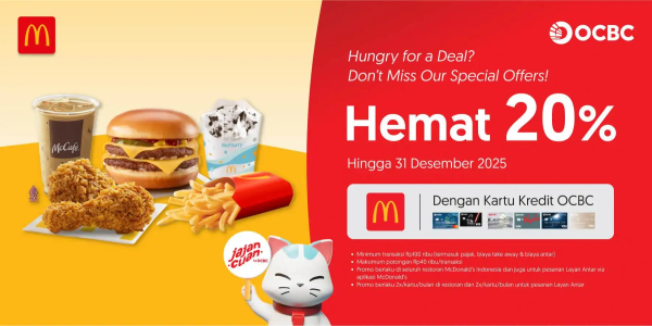 14 Promo McD Desember 2025: Makan Jadi Lebih Hemat & Nikmat