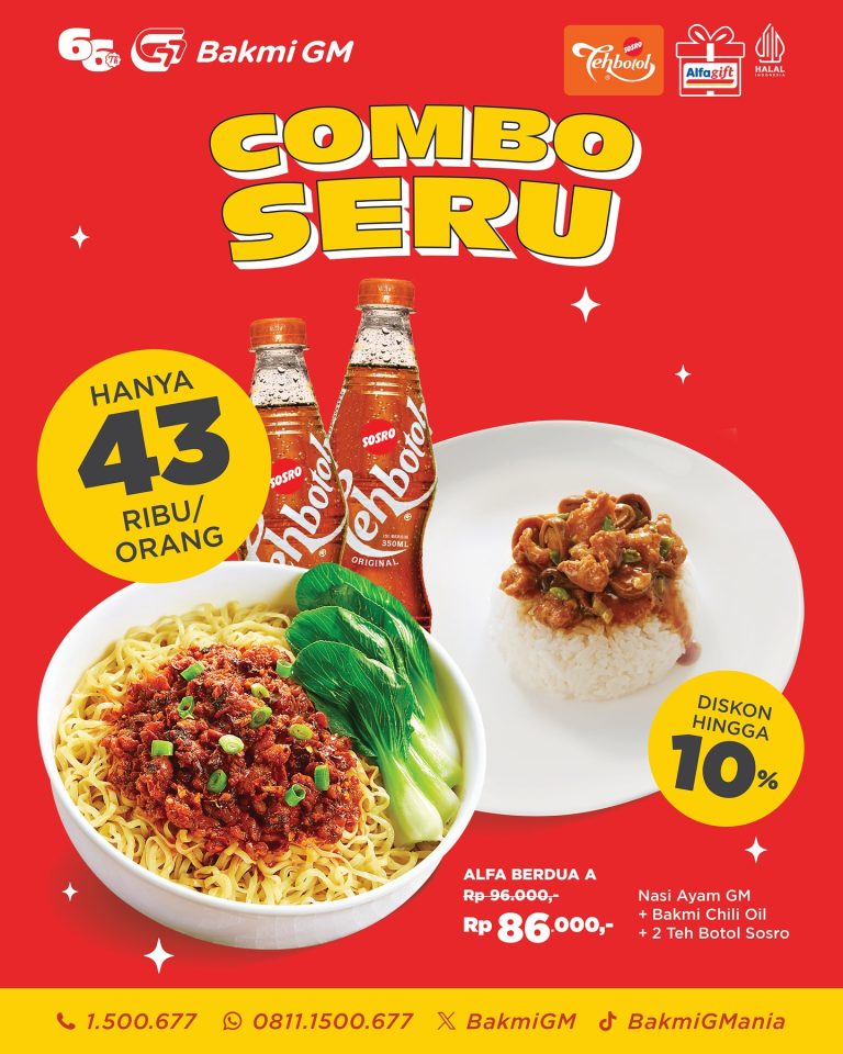 10 Promo Menarik Bakmi GM di Agustus 2025: Gabung Member!
