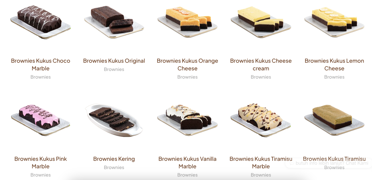 Daftar Harga Brownies Amanda 2025 Lengkap Semua Varian! - Tuwaga