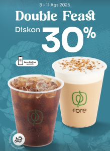5 Promo Fore Coffee Terbaru Agustus 2025: Diskon Hingga 50%