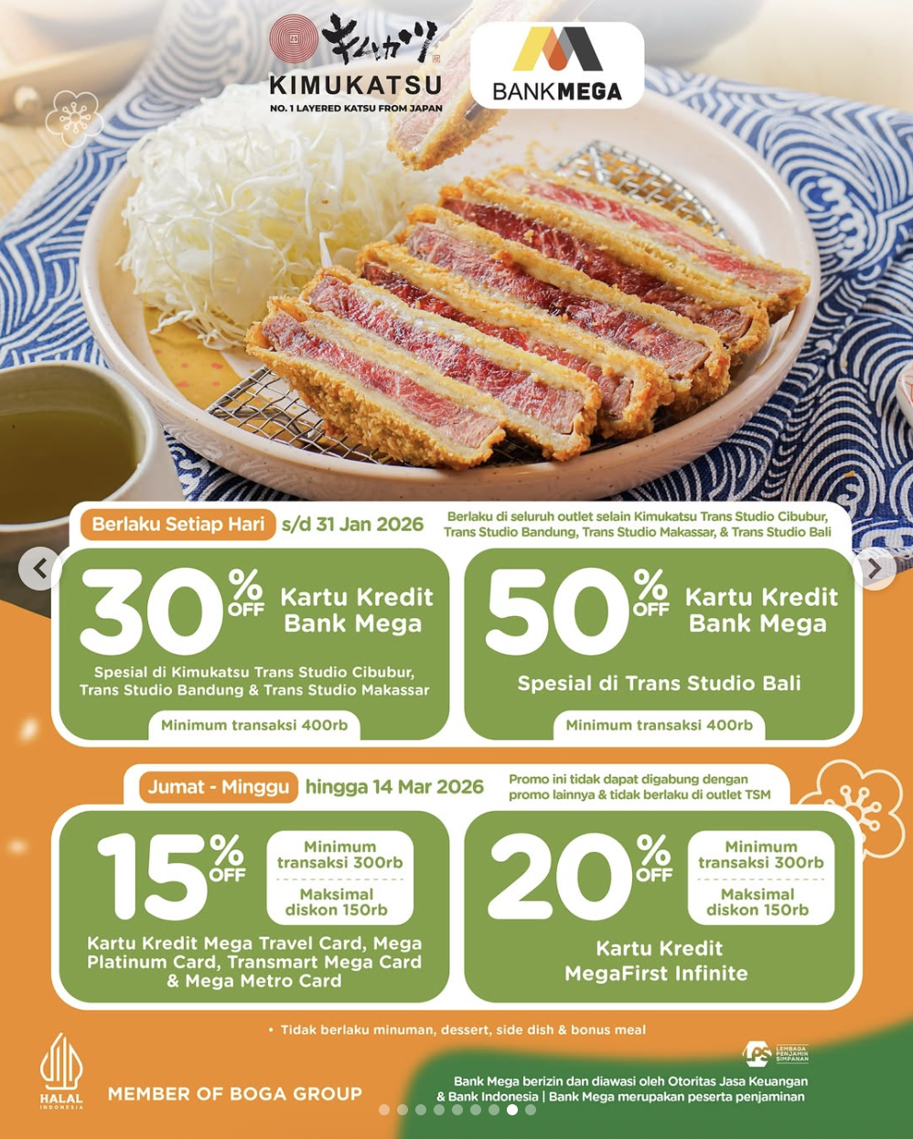 15 Promo Kimukatsu Desember 2025: Makan Enak Banyak Diskon!