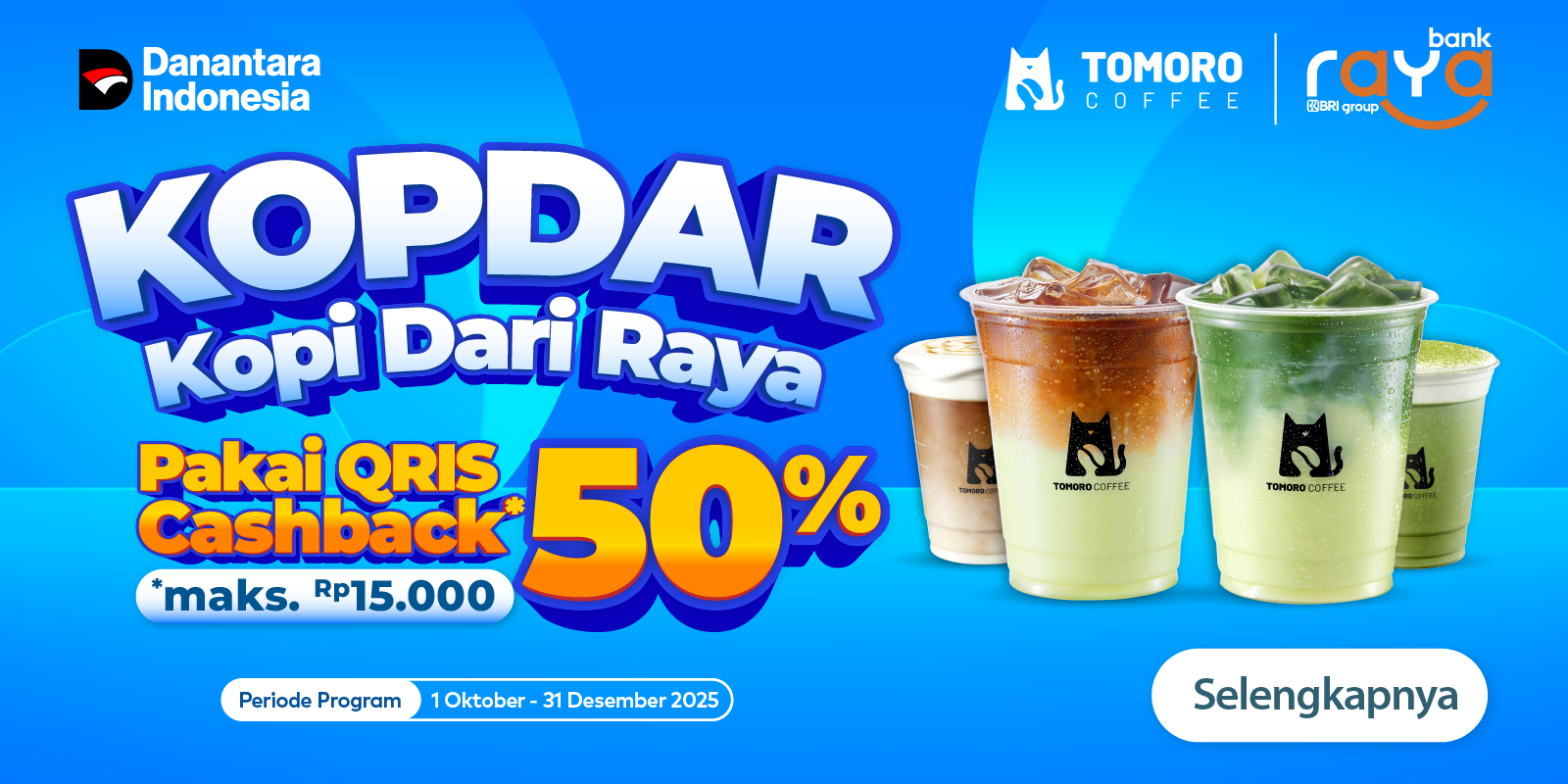 11 Promo Tomoro Coffee Desember 2025, Diskon Gede Tiap Hari! - Tuwaga