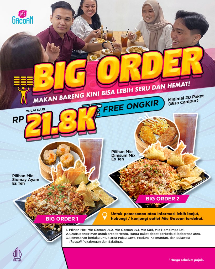 6 Promo Mie Gacoan Desember 2025: Diskon 50% dan Mie Rp1! - Tuwaga