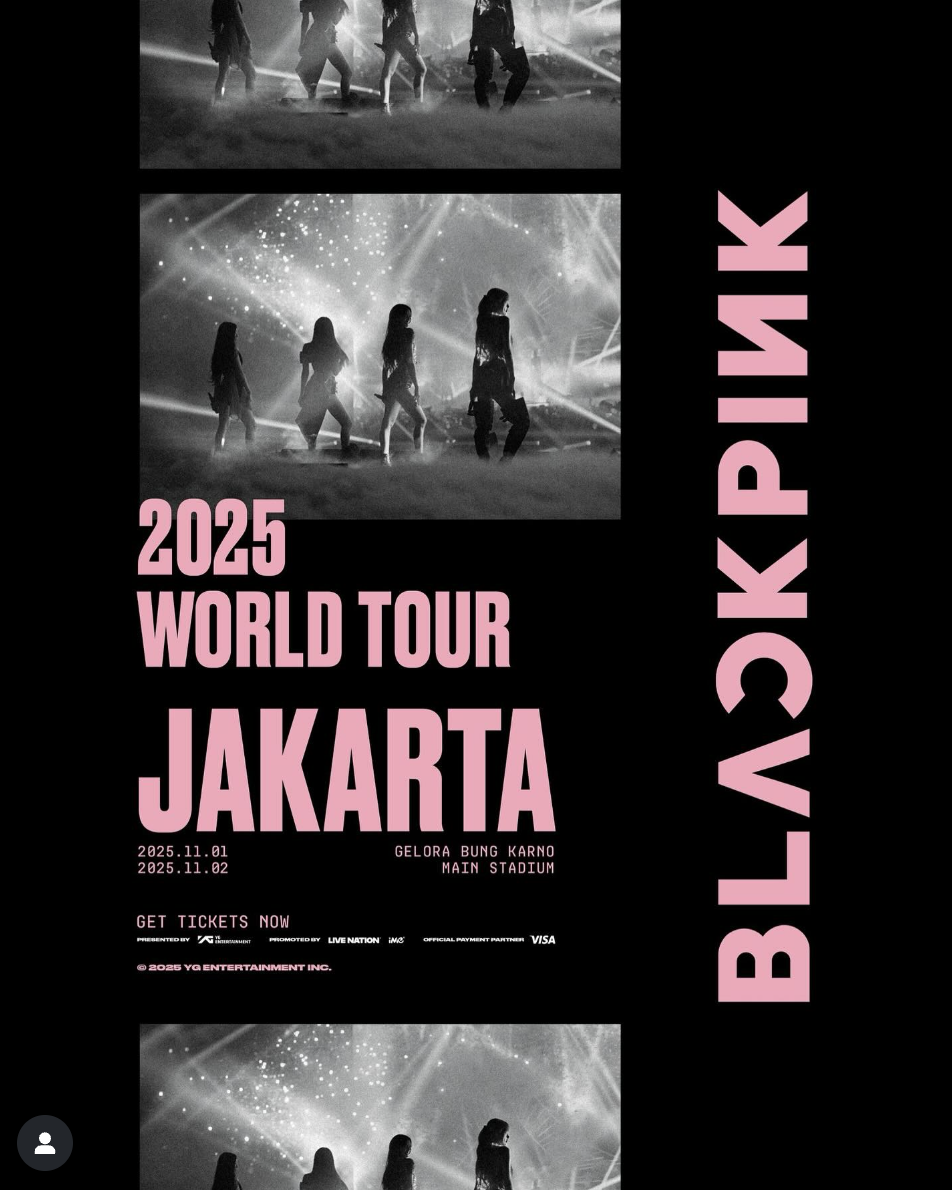 Harga Tiket Konser BLACKPINK 2025 di Jakarta dengan Pajak!