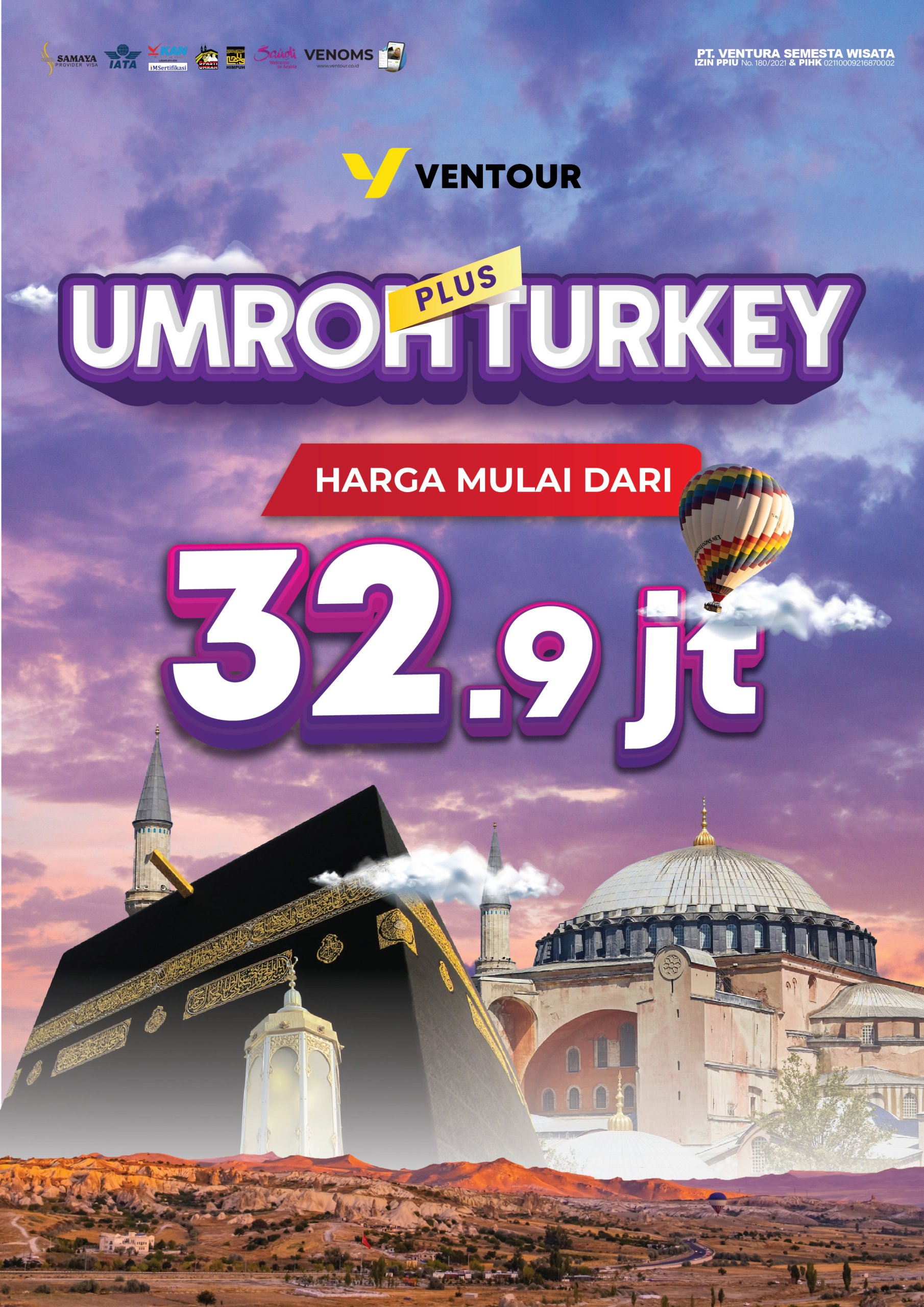 9 Daftar Umrah Plus Turki 2025: Paket Terbaik & Harga Terjangkau!