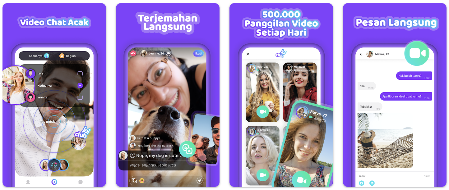 15 Aplikasi VCS Gratis Tanpa Koin, Bisa Dapat Kenalan Baru! - Tuwaga