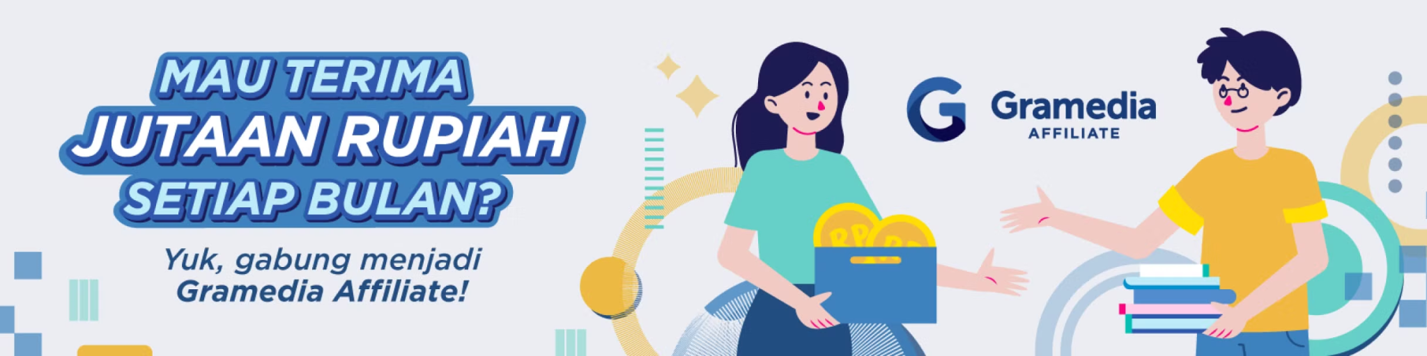 Cuan dari Affiliate Gramedia, Cocok Buat Pemula! - Tuwaga