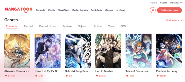 15 Website Komik Manhwa: Rekomendasi Seru & Legal! - Tuwaga