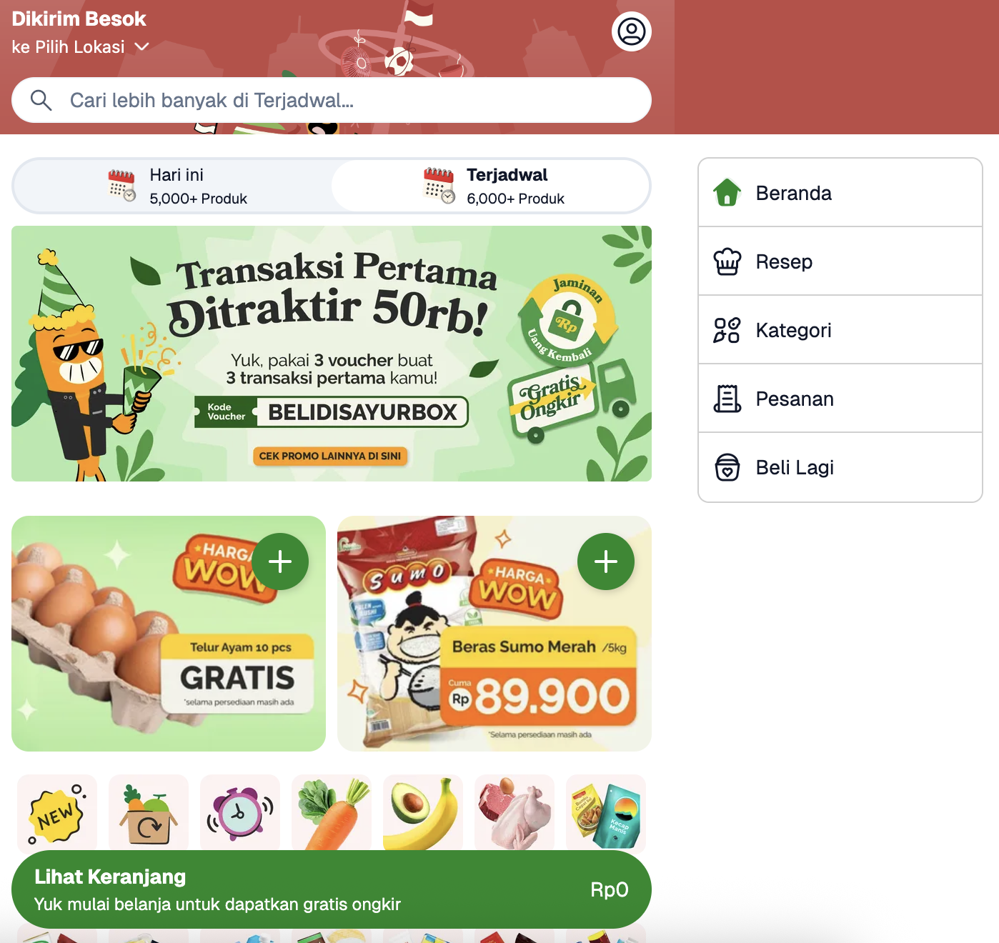8 Aplikasi Belanja Sayur Online: Super Cepat & Hemat! - Tuwaga