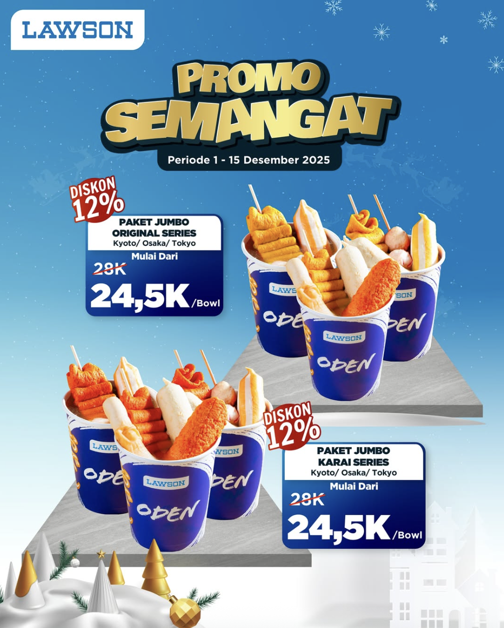 8 Promo Lawson Desember 2025: Jajan Hemat & Seru Setiap Hari!
