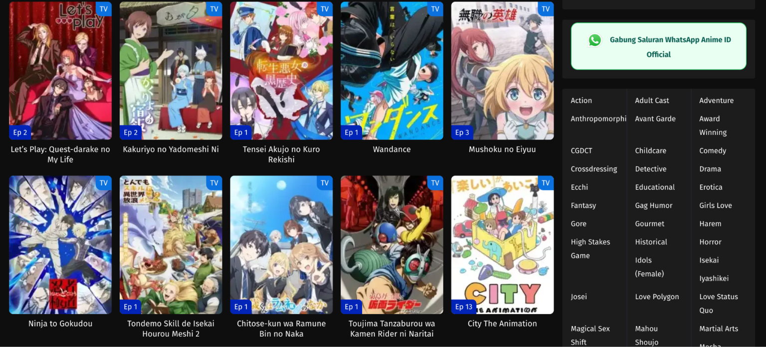 Gomunime & 7 Situs Streaming Anime Bajakan, Stop Akses! - Tuwaga