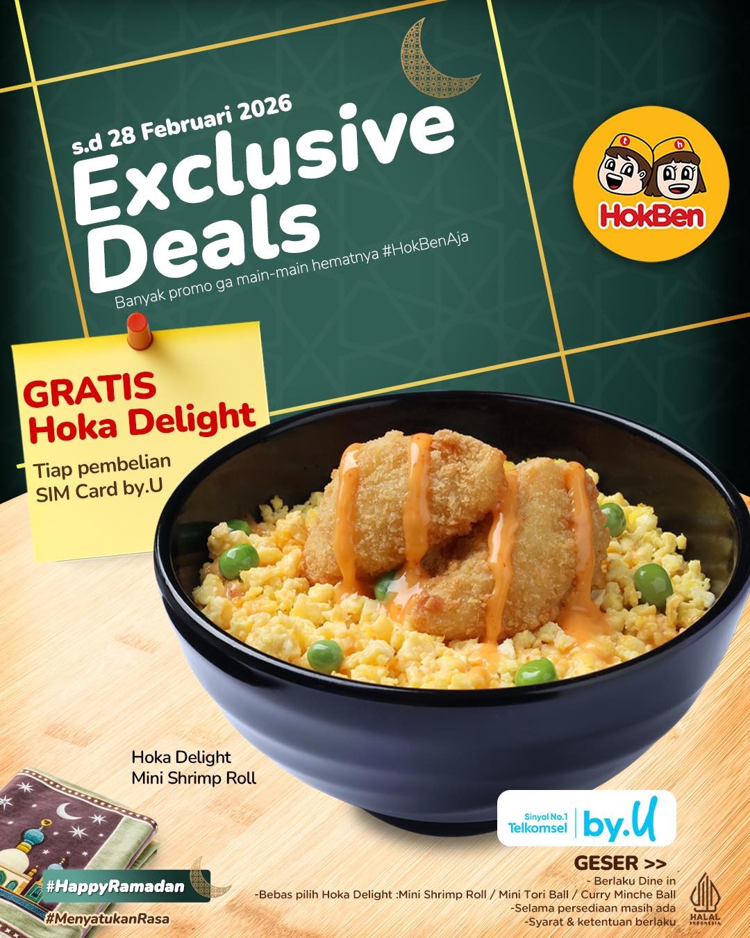 11 Promo HokBen Februari 2026: Makan Hemat Berdua & Paket Ramadan ...