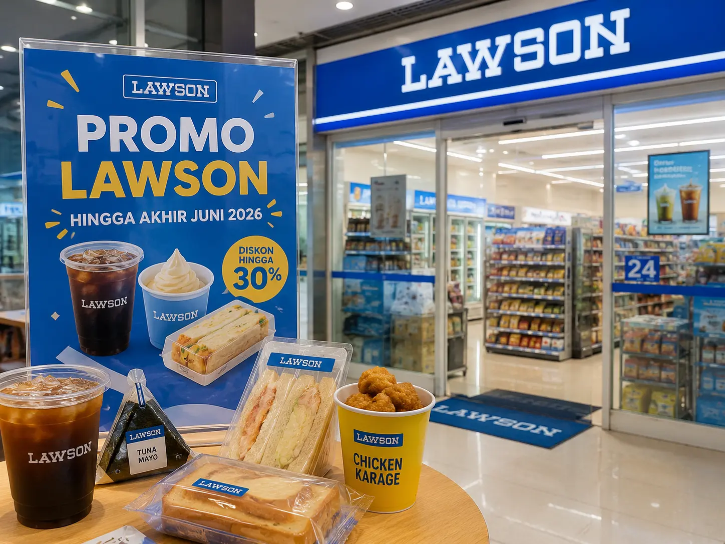 Promo Lawson 22–30 Juni 2026, Cek Menu Hematnya